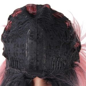 Accessories | Sagima Black Pink Cosplay Wig Nwt | Poshmark